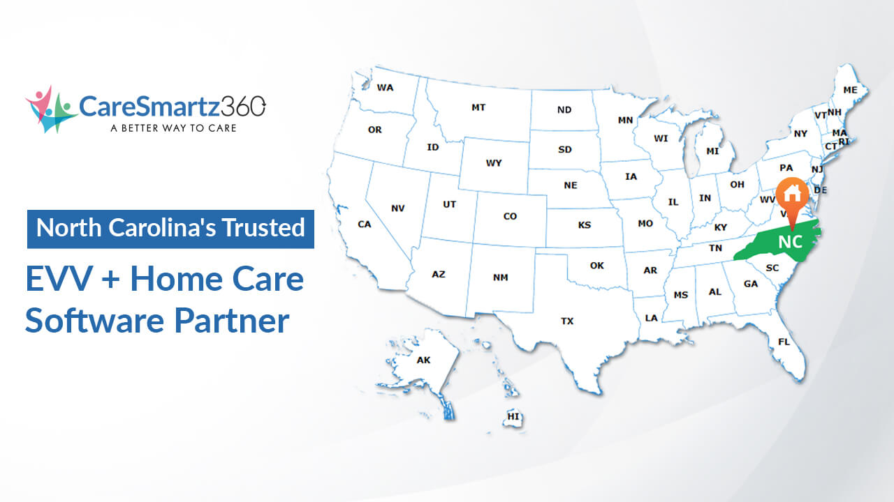 CareSmartz360 EVV System for North Carolina Home Care