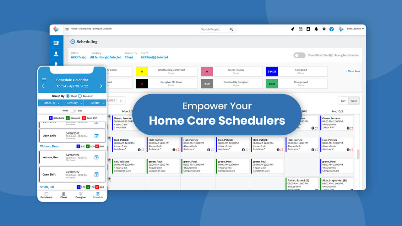 Take a Tour: CareSmartz360 Home Care Scheduling Software
